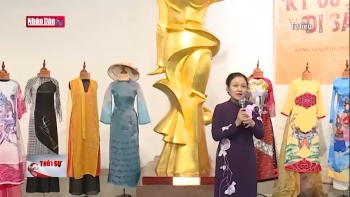 Hình ảnh chim Lạc và chim thần Garuda là điểm nhấn trong logo kỷ niệm ...